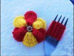 Crochet Flower With Fork: Creative Ideas Worth Saving