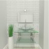 15 Wonderful Glass Sinks To Transform Your Bathroom