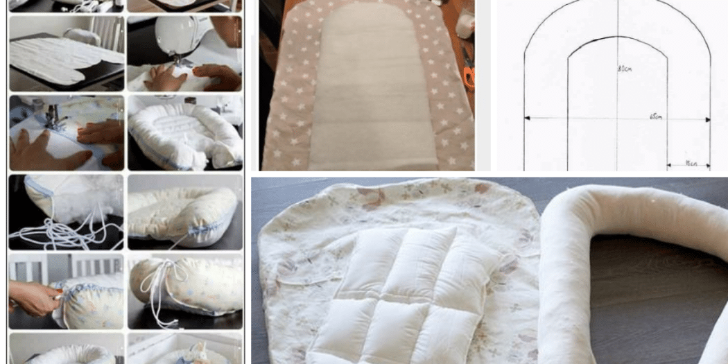 How to make a homemade nest for your baby step by step