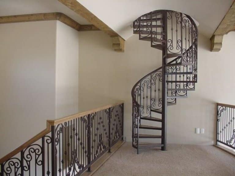 Original Ideas To Use Spiral Staircase At Home