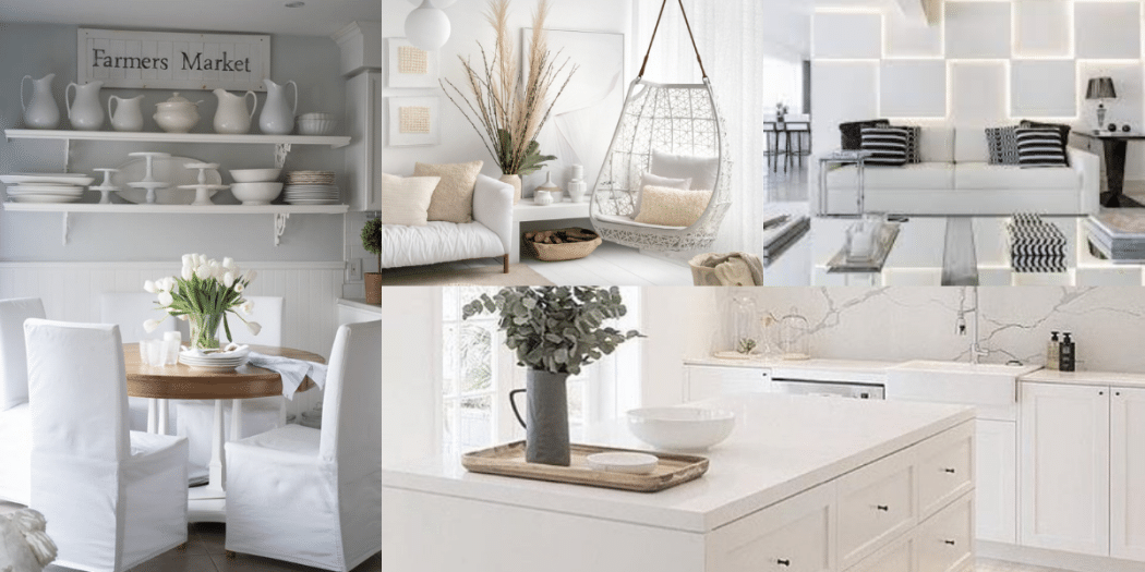 White Home Decor Ideas